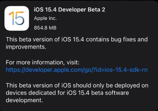 iOS15.4 Beta2版本发布，优化口罩面部识别，加入1项新功能 - 知乎