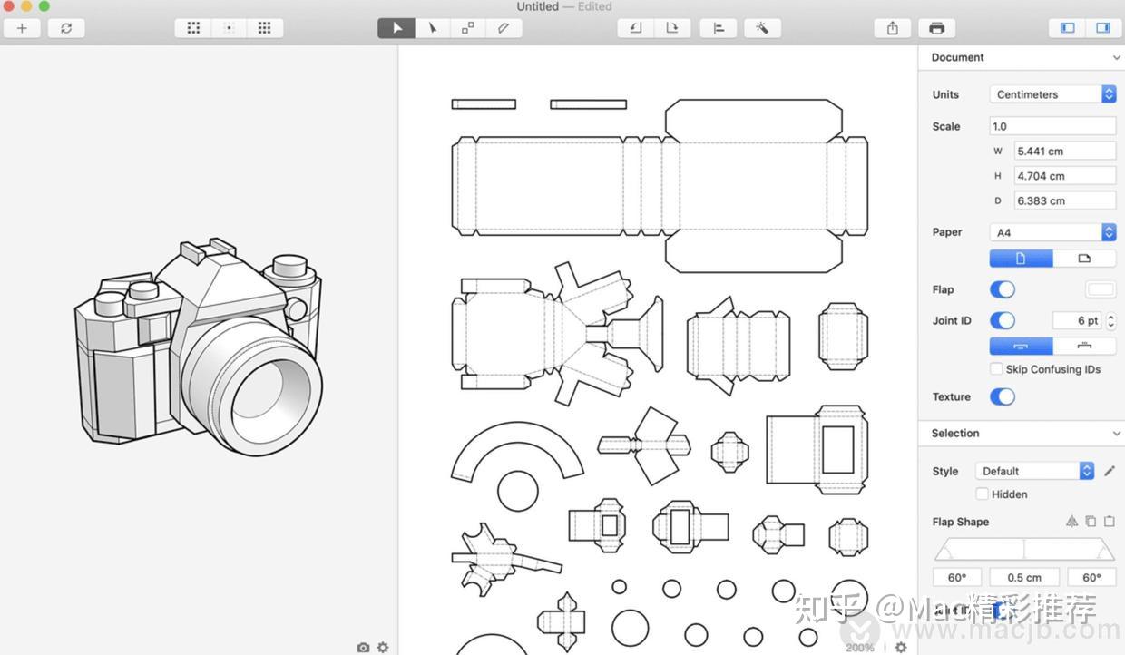 Unfolder for mac(3D模型展开工具) - 知乎