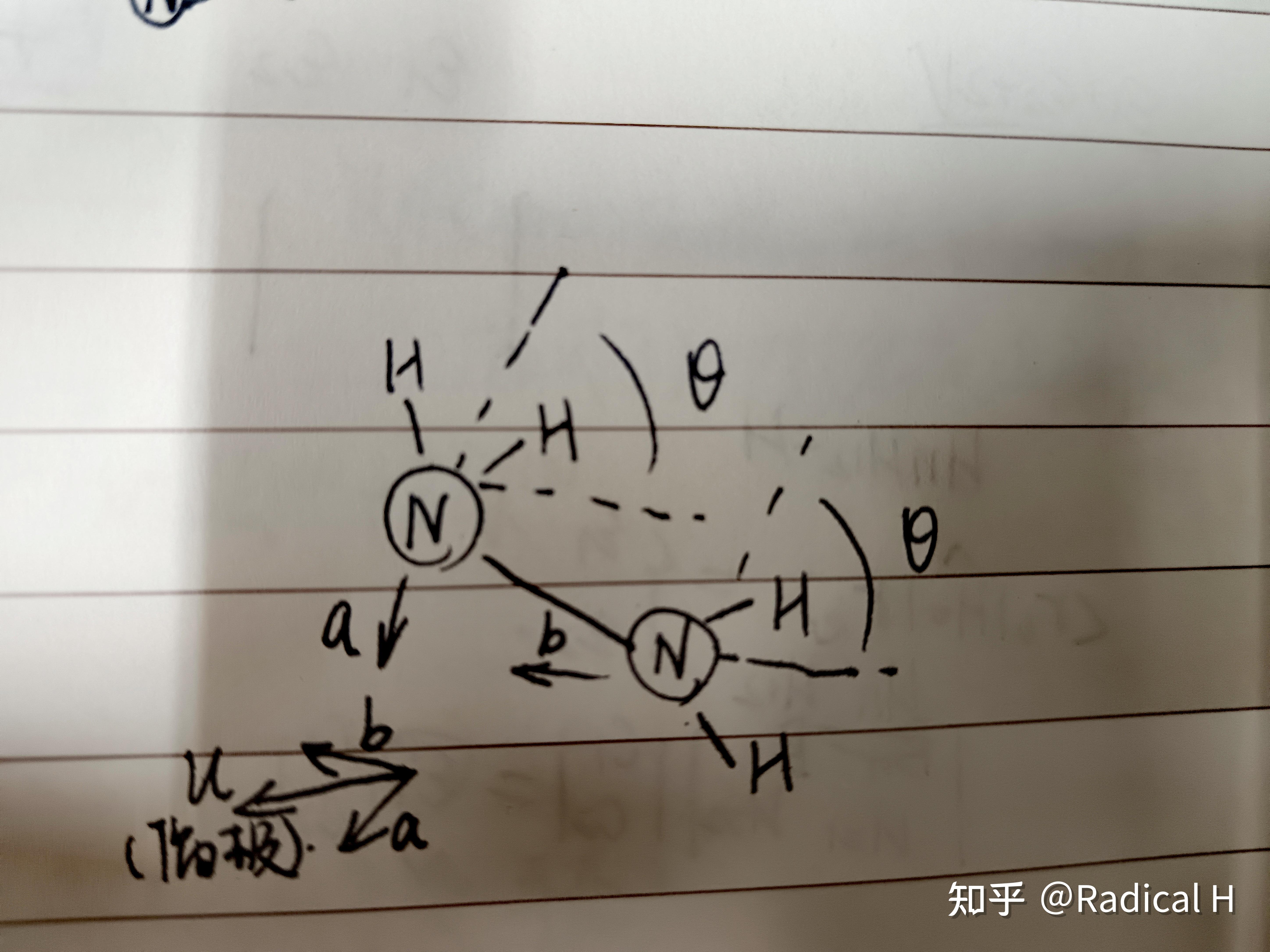 S4N4和N2H4的空间构型和分子极性相关问题？ - 知乎