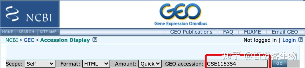 手把手教你如何从GEO下载数据 - 知乎