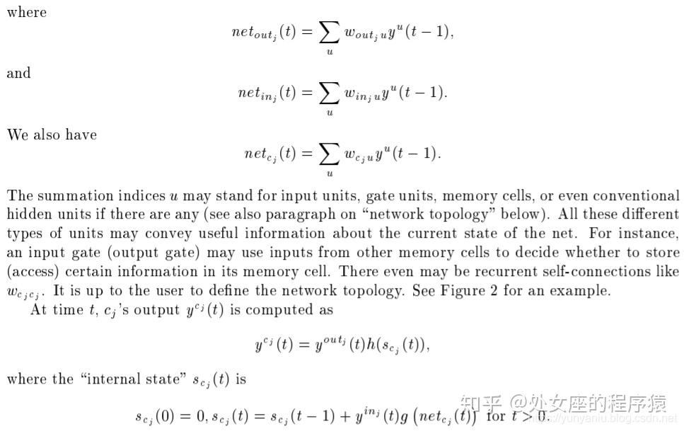 LSTM：《Long Short-Term Memory》的翻译并解读 - 知乎