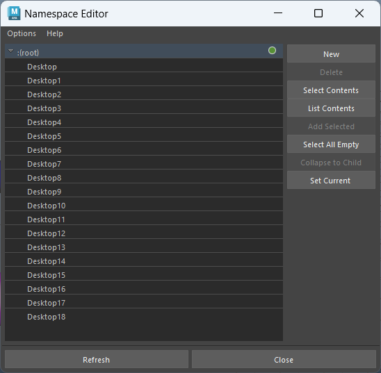 浅谈OpenMaya的使用 9：名称空间 - 知乎