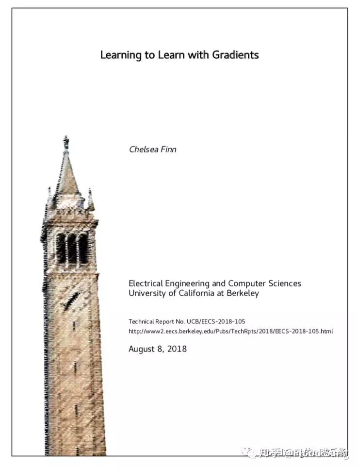 Chelsea Finn博士论文赏析 - 知乎