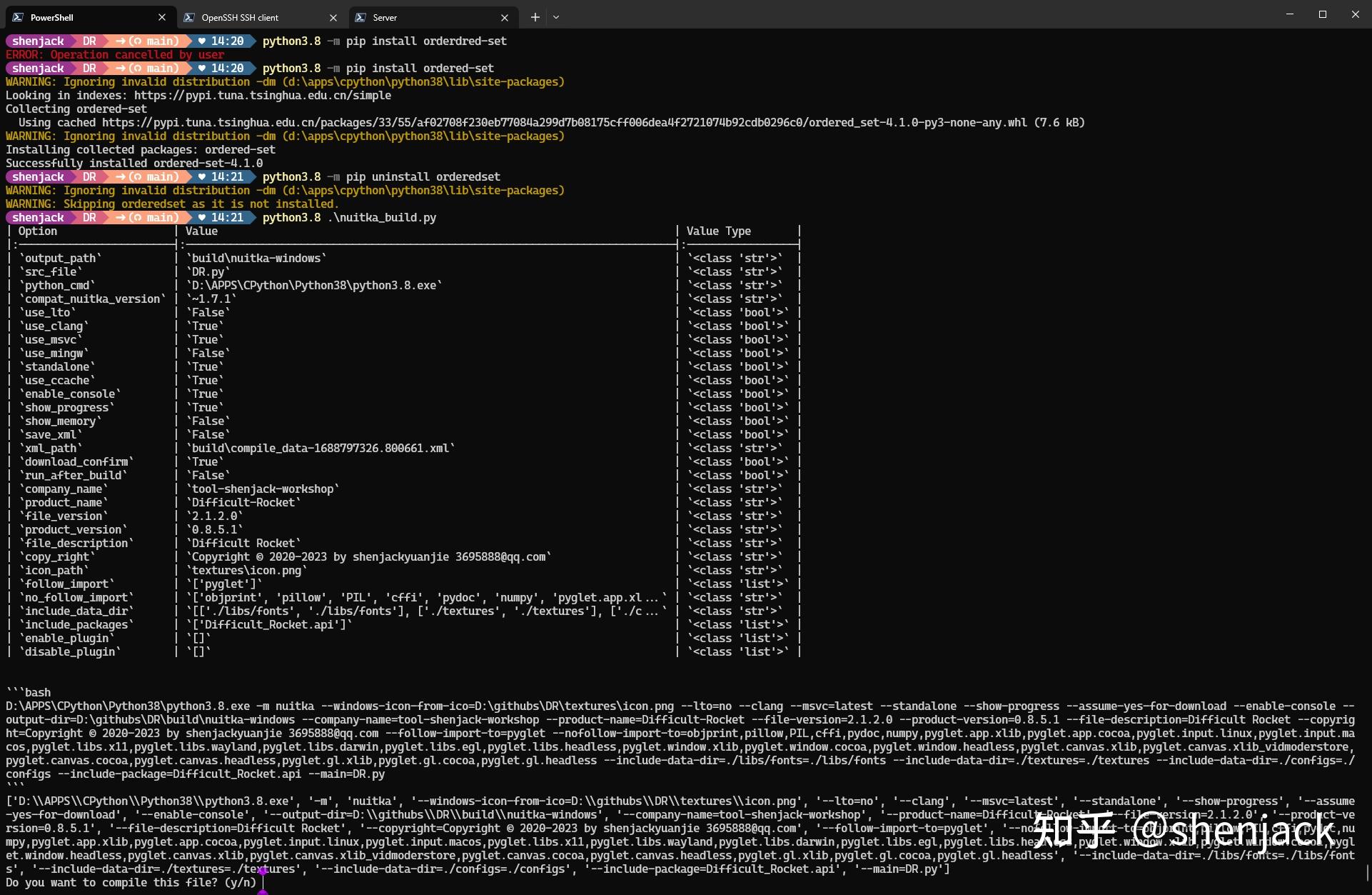 ordered-set：nuitka编译速度的秘密 - 知乎