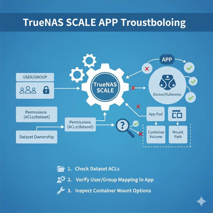 TrueNAS SCALE APPS 权限问题排查 - 知乎