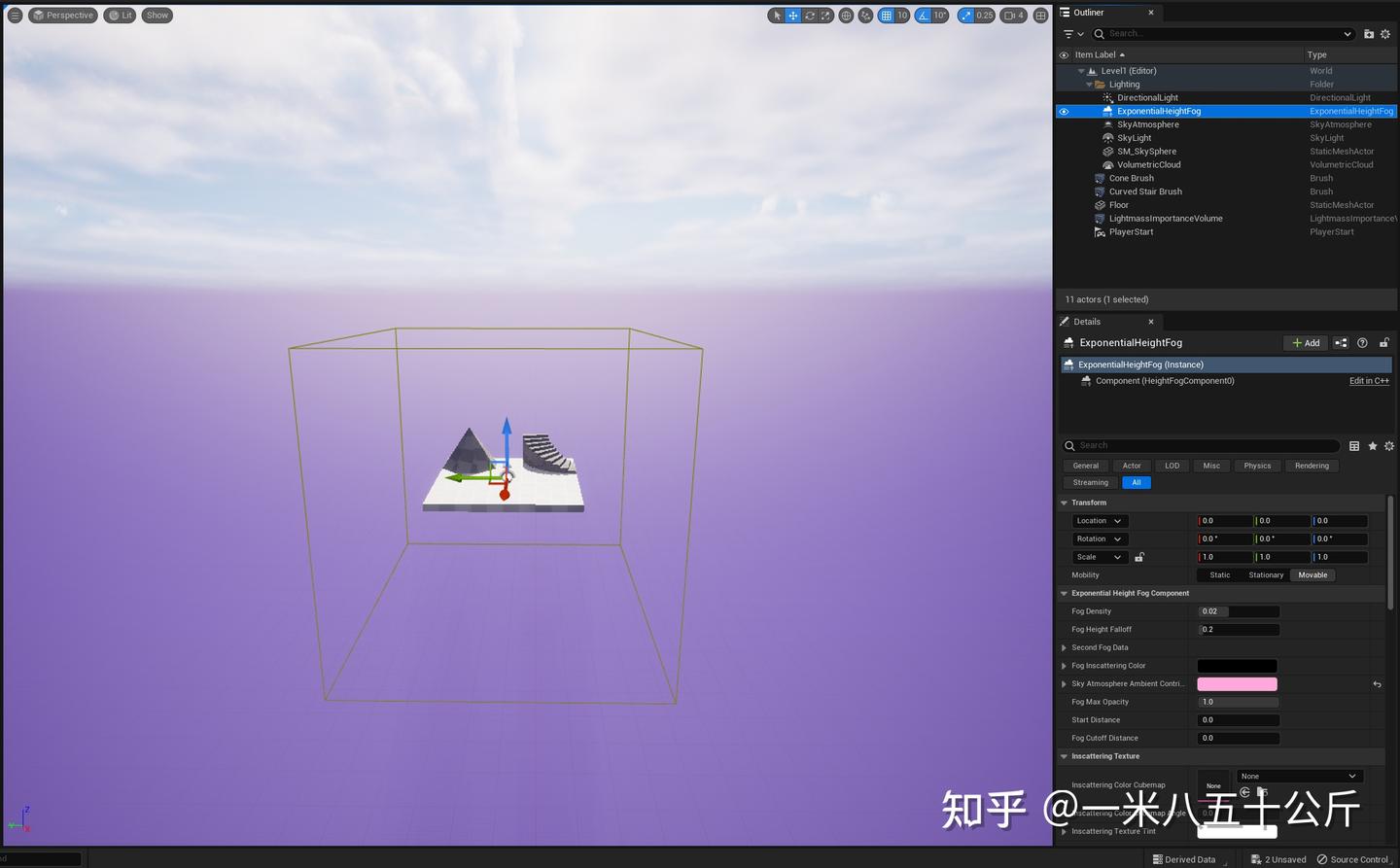 [UE5 P2]快速创建关卡和光照 - 知乎