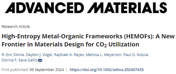 《Adv. Mat.》：高熵-金属有机框架(HEMOFs) - 知乎