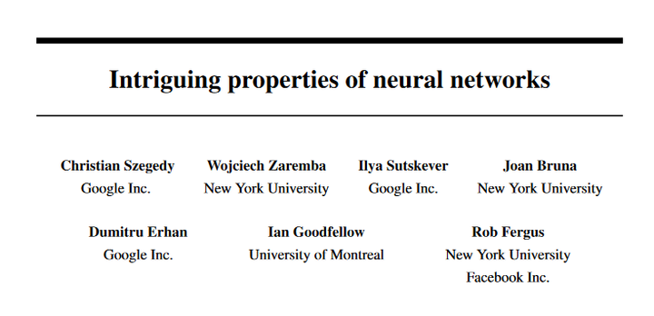 Intriguing properties of neural networks - 知乎
