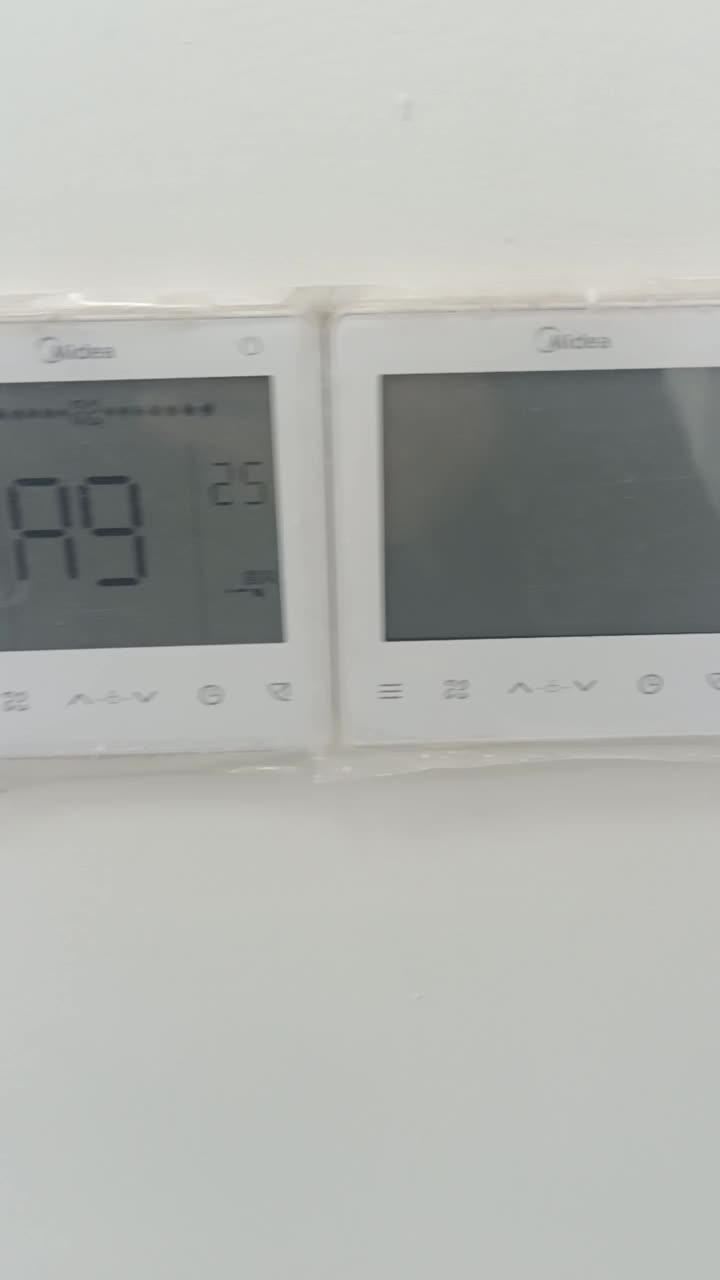 美的中央空调控制面板操作说明 知乎