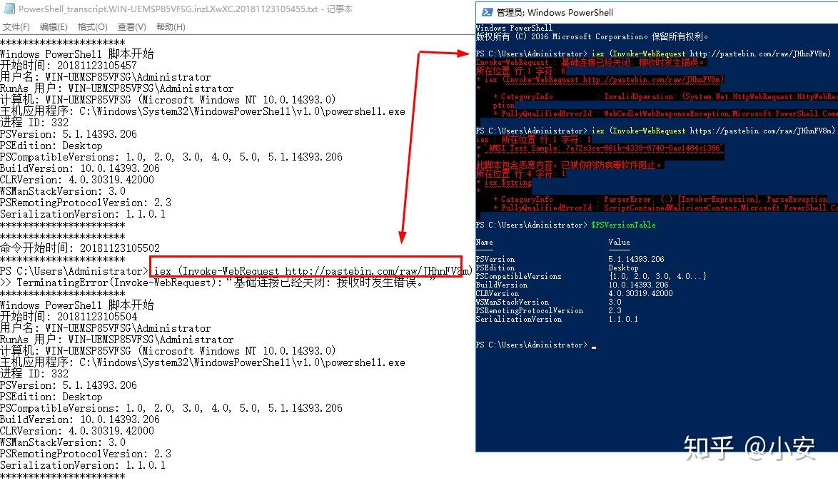 初探Powershell与AMSI检测对抗技术 - 知乎