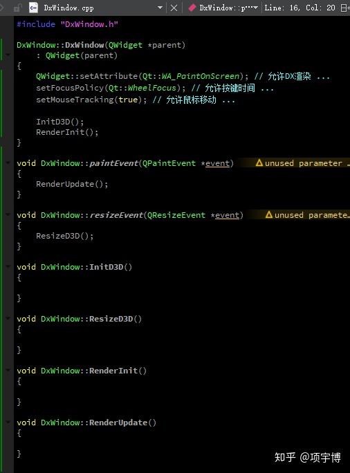 Qt入门DirectX11学习之旅(三) QT中用QWidget来显示绘制DirectX11窗口 - 知乎