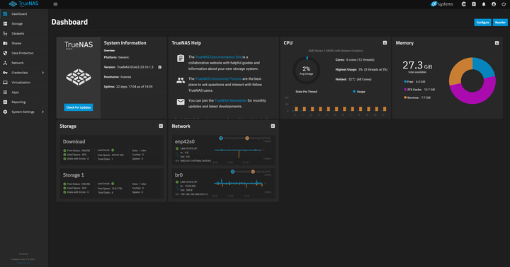 自己DIY NAS—TrueNAS Scale使用体验分享 - 知乎
