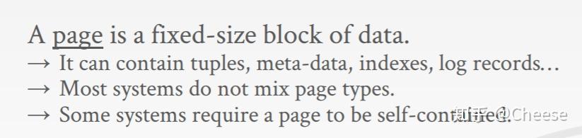 数据库存储(database storage) - 知乎