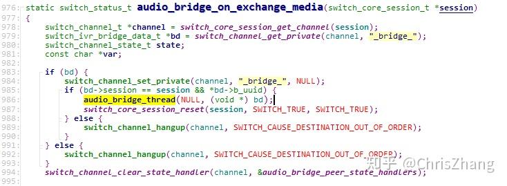 【Freeswitch源码分析】bridge命令简要分析 - 知乎