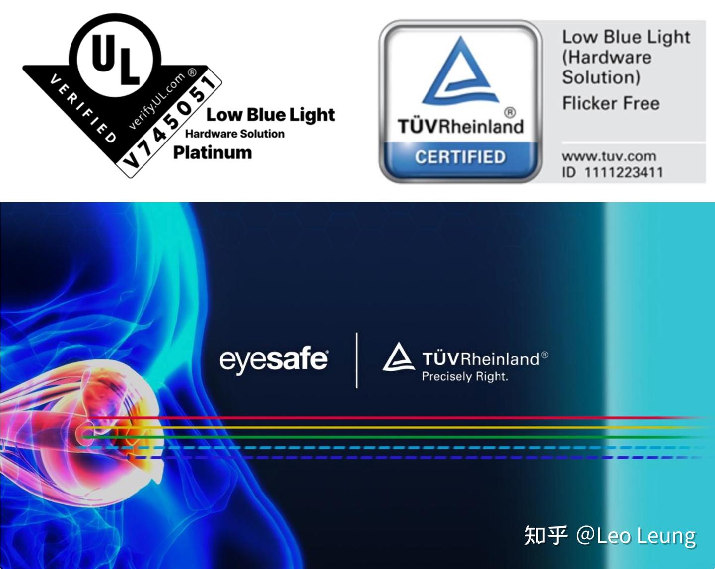 2024十大高性价比防蓝光护眼显示器推荐&TÜV莱茵护眼认证区别科普（原生滤蓝光/硬件低蓝光/硬件防蓝光/硬件抗蓝光/物理防蓝光是什么？）