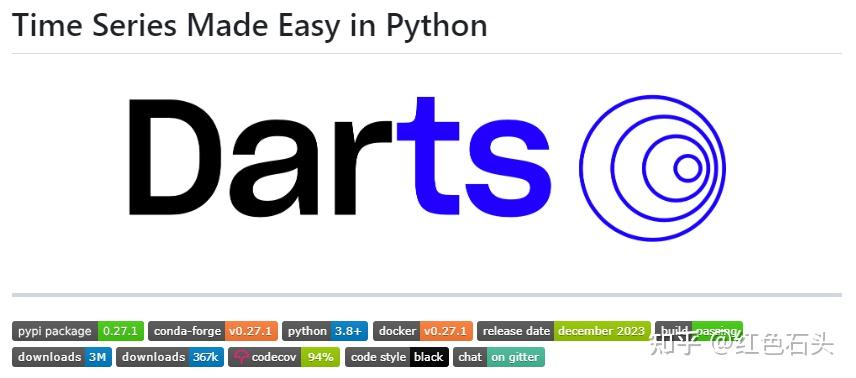 darts，一个牛逼的 python 库 - 知乎