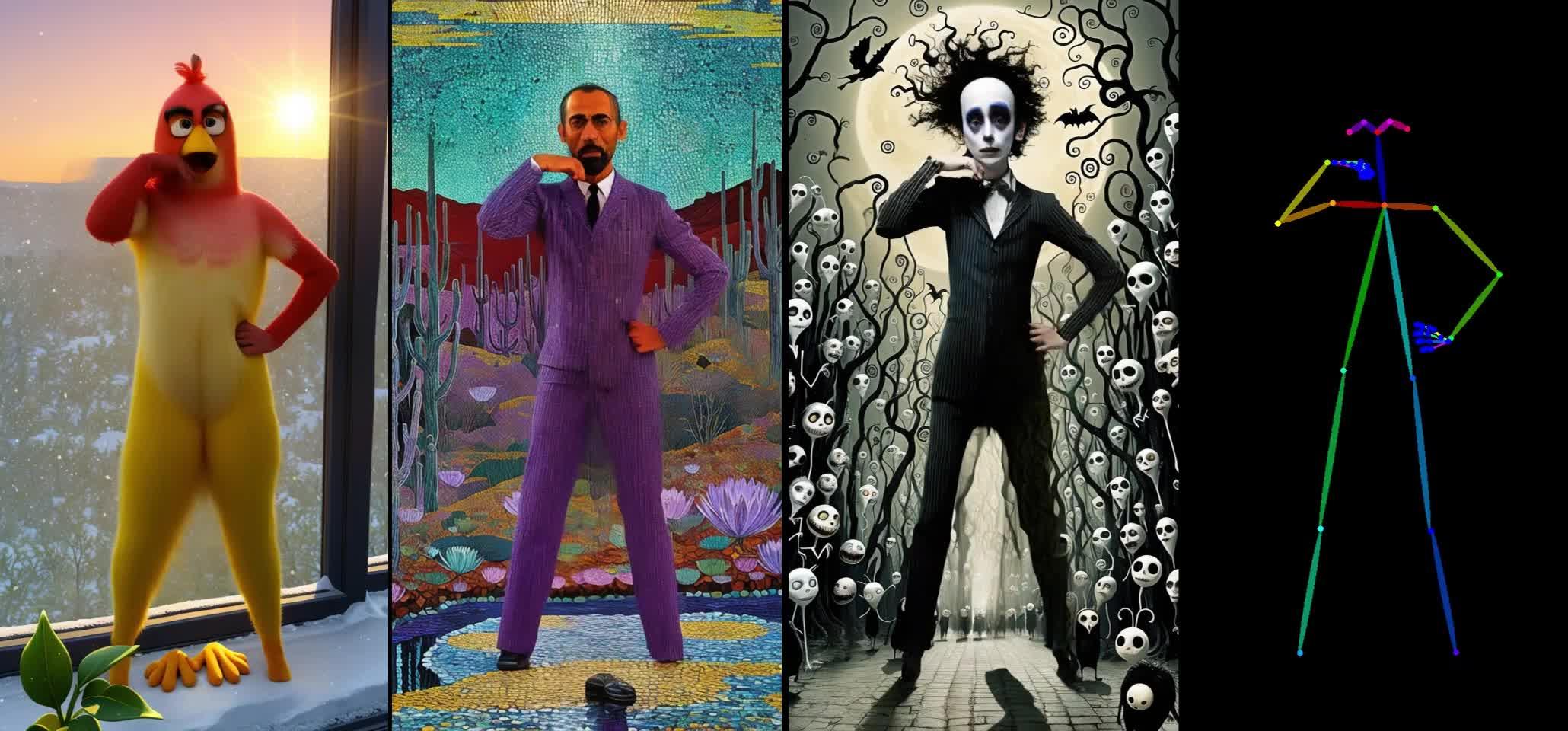 开源最强？腾讯音乐虚拟人视频模型MuseV首测 - 知乎