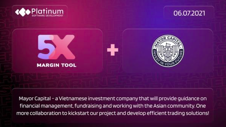 Mayor Capital 将为5x Margin Tool提供基金管理咨询 - 知乎