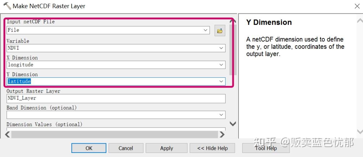 ArcGIS批量将nc文件转为tif文件 - 知乎