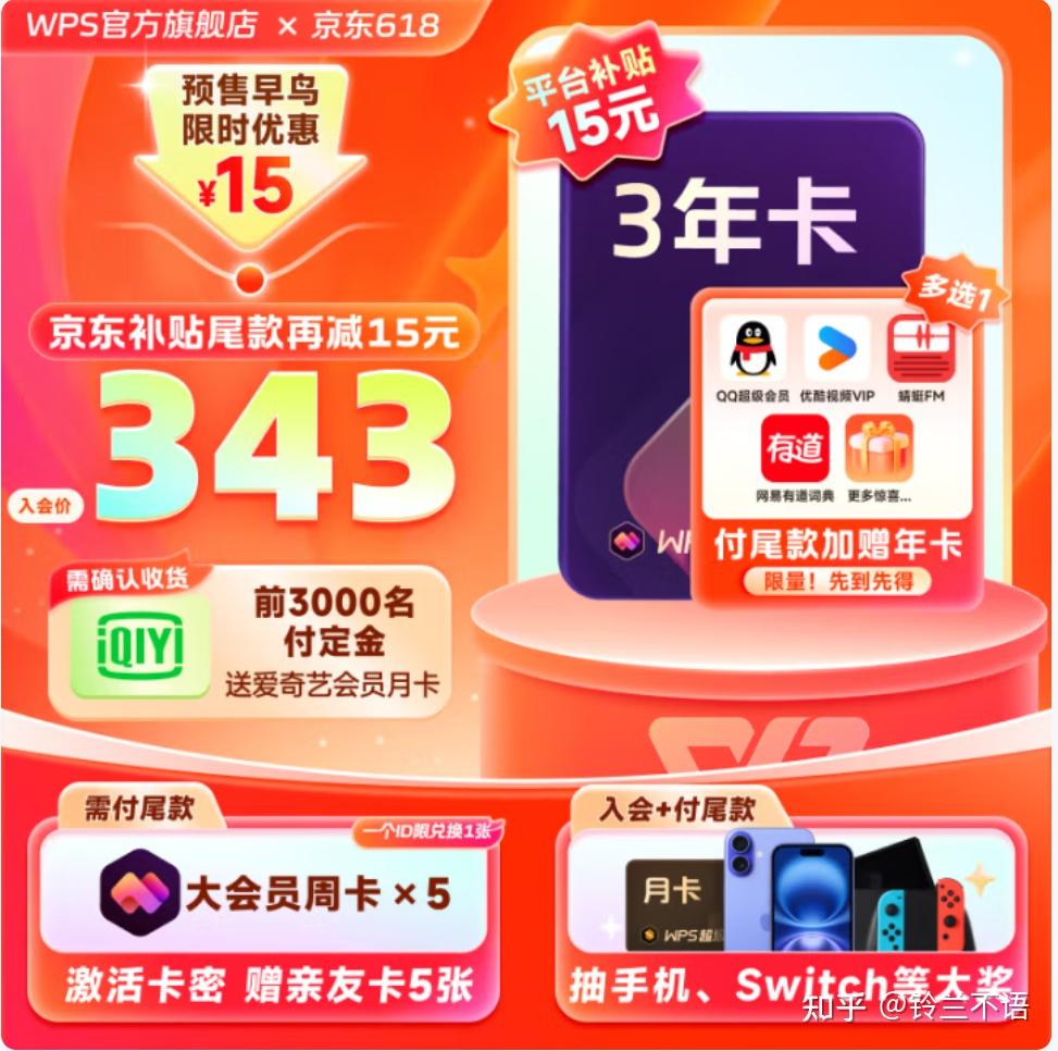 wps会员值得不值得买？WPS超级会员怎么买最便宜？232元到手4年WPS超级会员 - 知乎