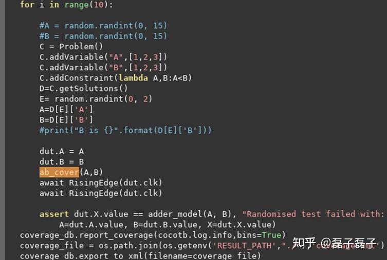 Python验证实战 Cocotb覆盖率收集 知乎