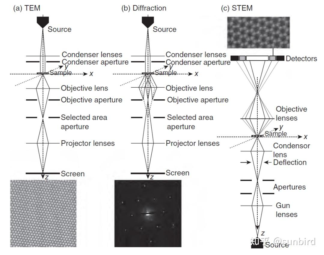 SEM、TEM、AFM、STM、STEM这五类显微镜有哪些区别，各自有什么特点？ - 知乎