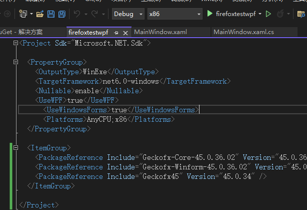 探讨vs2022在net6框架wpf界面下使用winform控件。 - 知乎