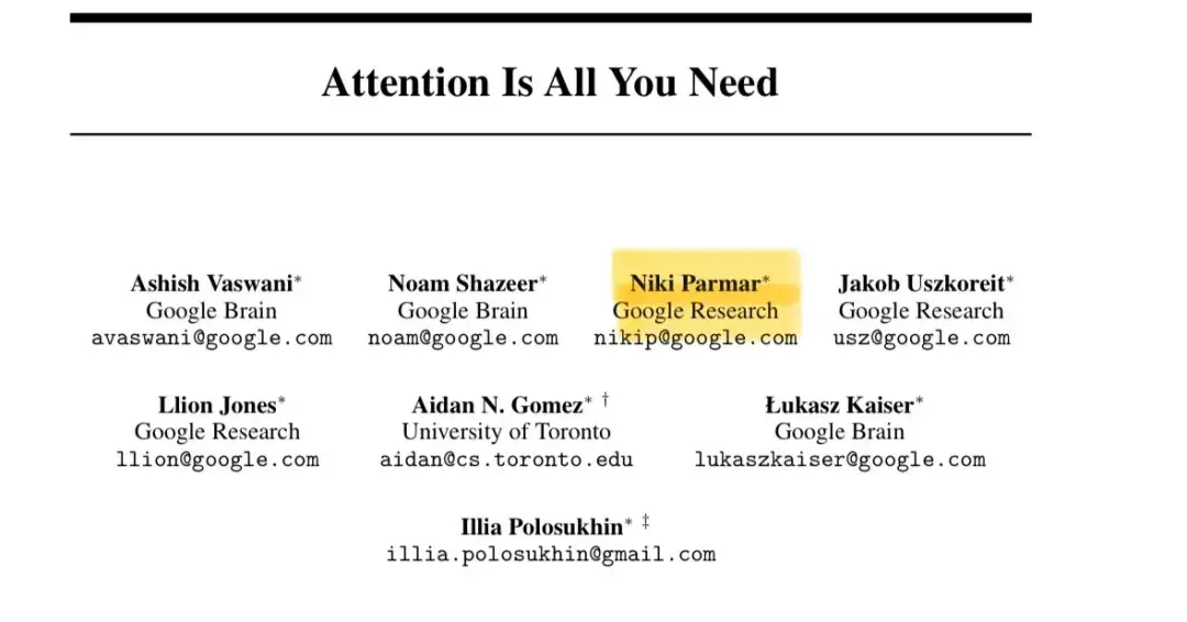 Transformer作者之一Niki Parmar加入Anthropic，参与Claude 3.7 Sonnet研究 - 知乎