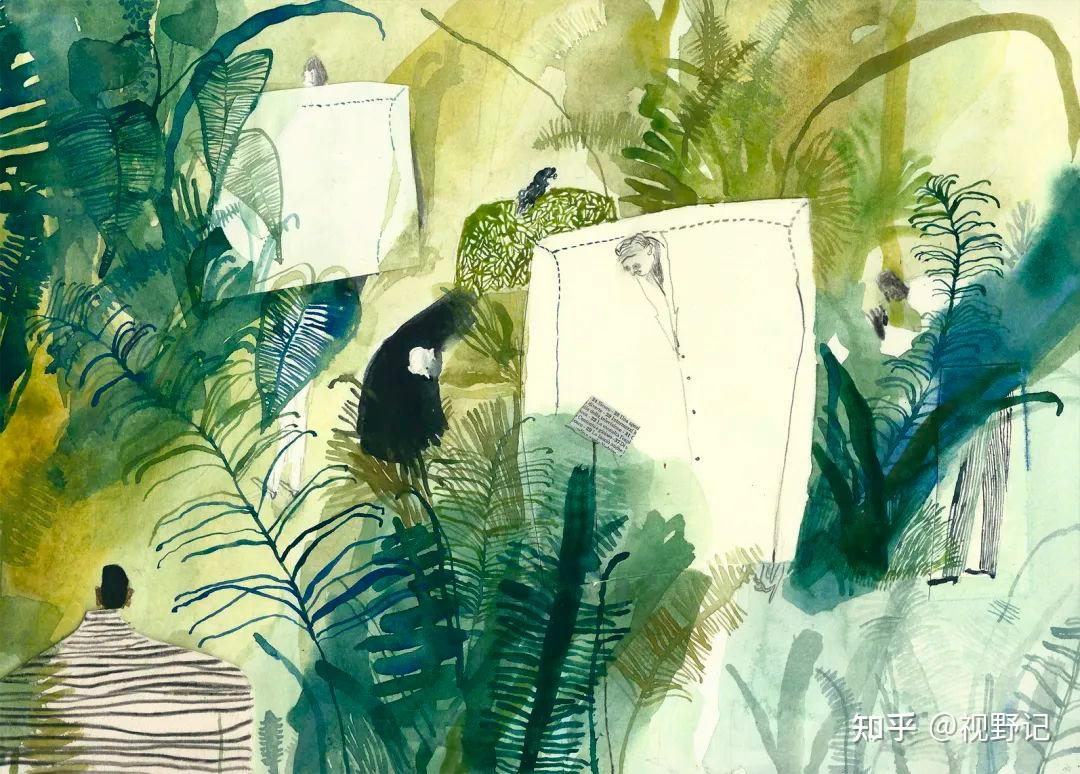 轻盈而又深邃的诗意表达｜插画师Olga Shevchenko Shevolya - 知乎