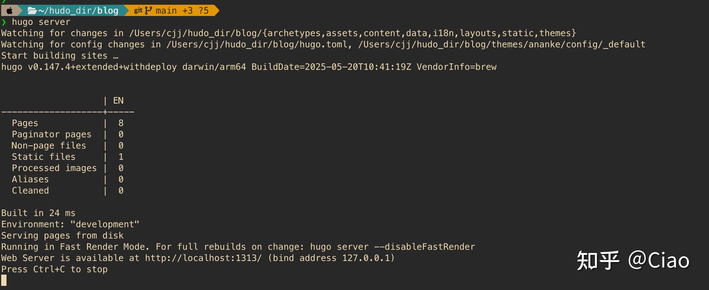 Hugo+GithubPage搭建个人博客 - 知乎