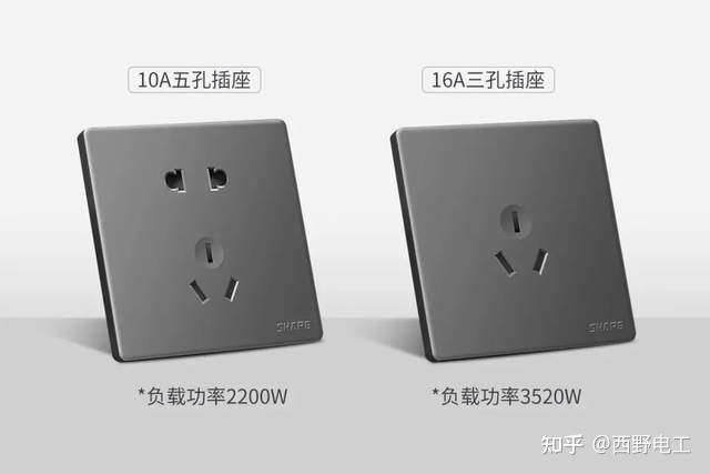 10A和16A插座有何区别？记牢这4个技巧，不怕买错吃亏 - 知乎