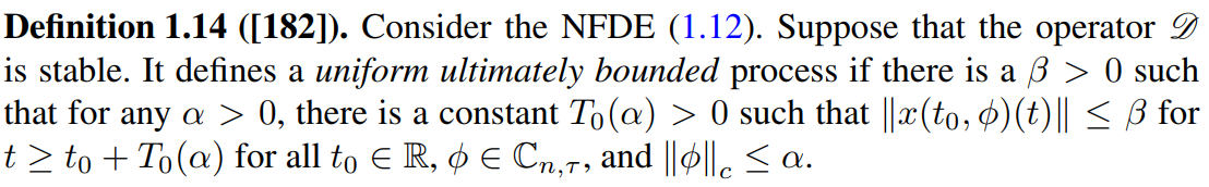 时滞系统理论背景笔记 Time-delay System Theory Background - 知乎
