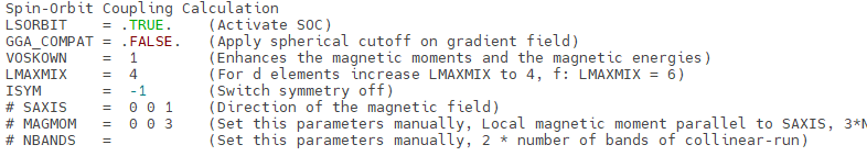 DFT新手入门：VASPKIT生成模版INCAR - 知乎