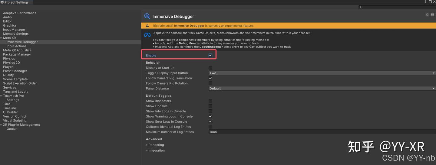 Unity Meta Quest 开发调试工具 Immersive Debugger - 知乎