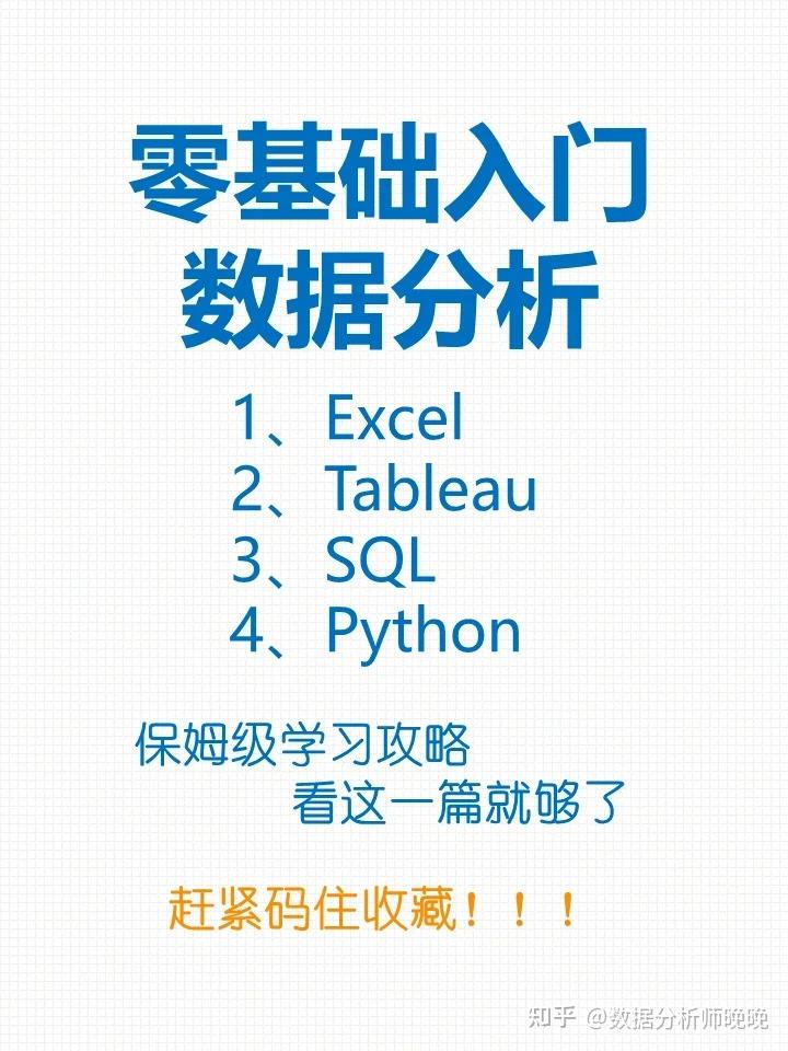 数据分析零基础入门攻略 纯干货分享！ - 知乎