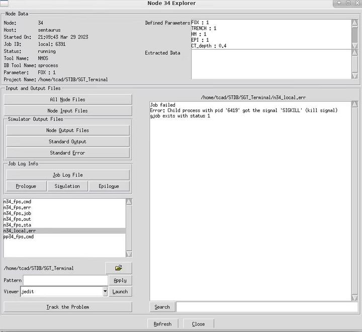 Sentaurus TCAD中的SIGKILL报错 - 知乎