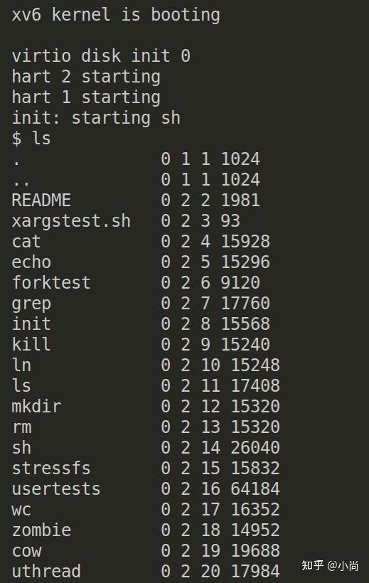 1、Lab Xv6 and Unix utilities - 知乎