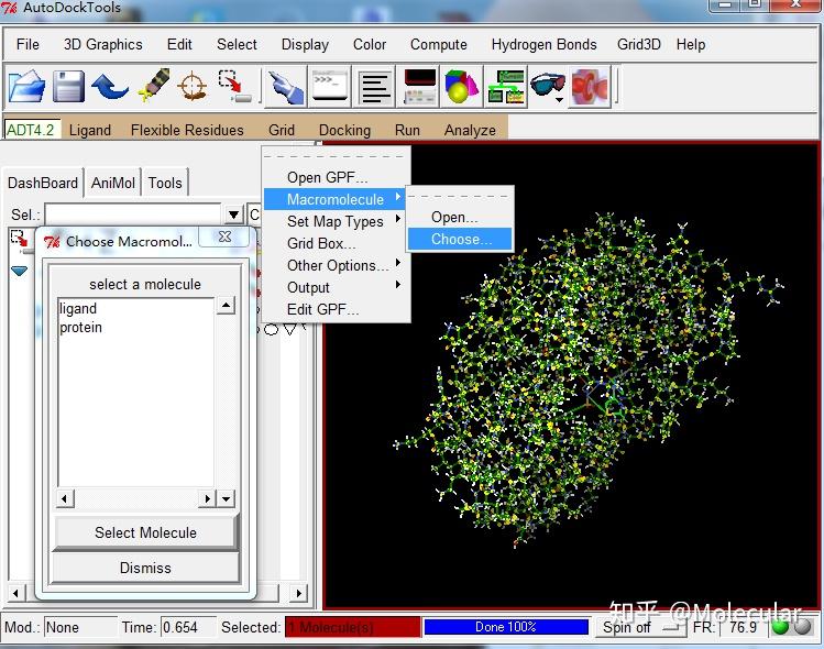 Autodock分子对接 - 知乎