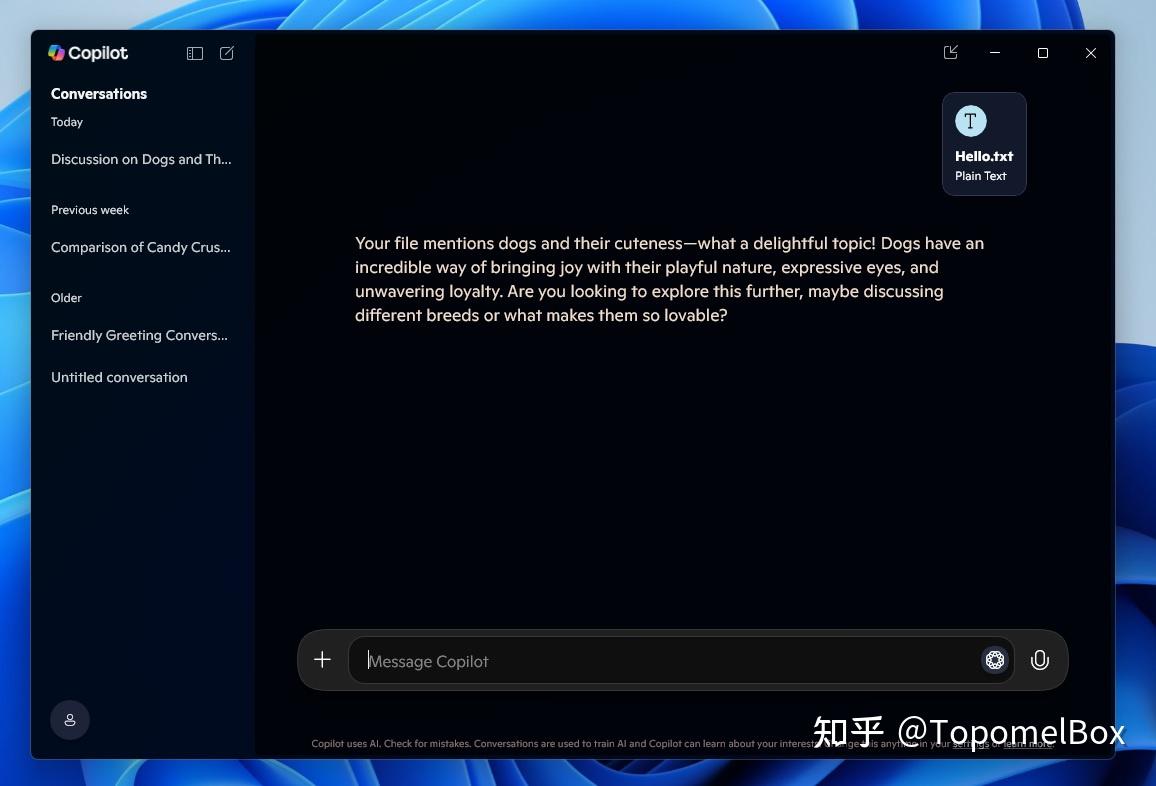 第 20 期：微软将 “Ask Copilot” 添加到 Windows 11 右键菜单 - 知乎