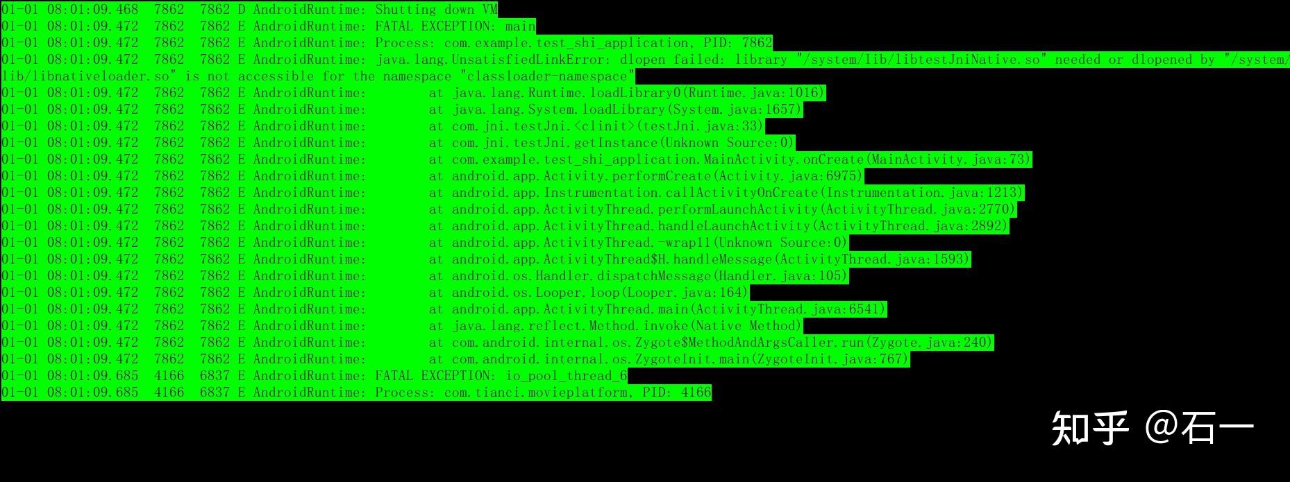 Android Jni 加载错误UnsatisfiedLinkError: dlopen failed - 知乎