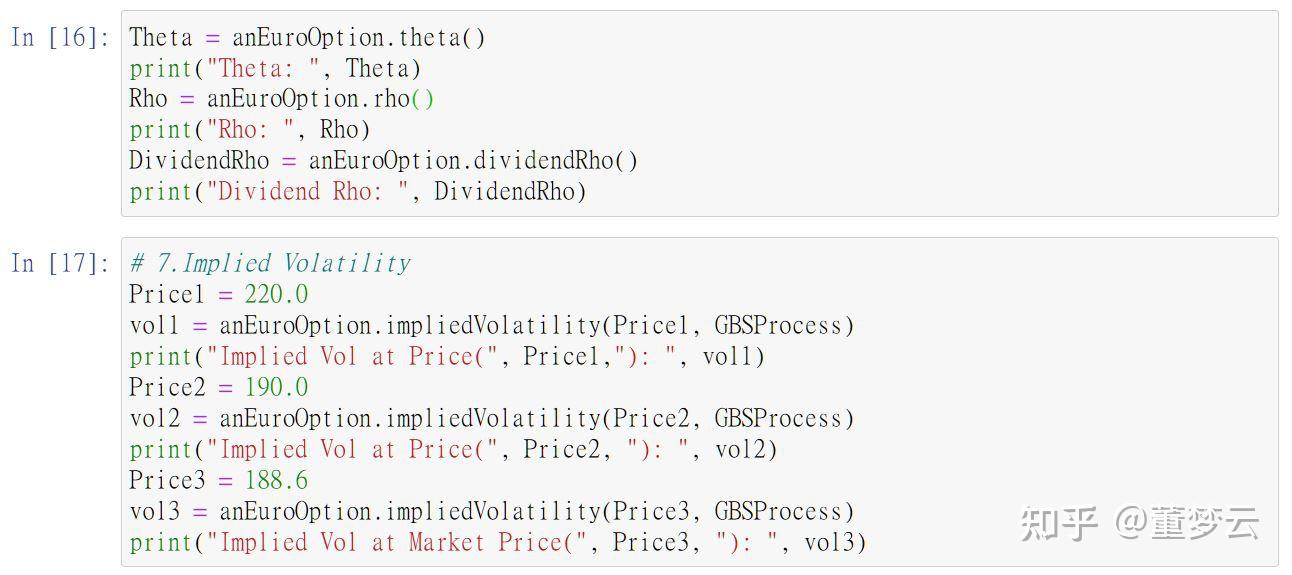 五、使用QuantLib Python评价期权(4) - 知乎