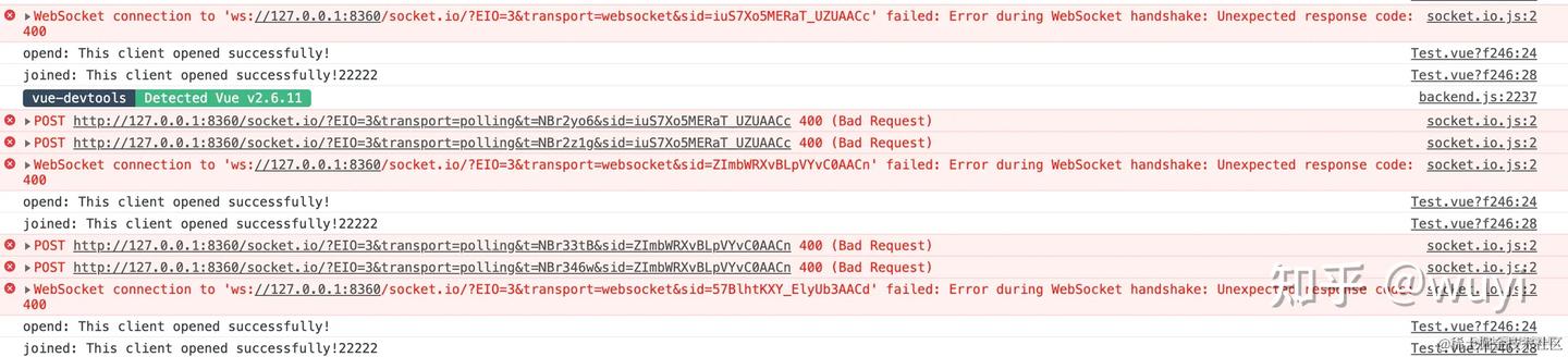 如何解决 Websocket 连接失败的错误 知乎