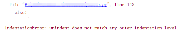 IndentationError: unindent does not match any outer indentation level - 知乎