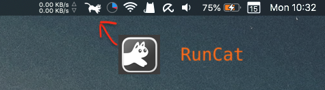 macOS 软件推荐 - RunCat 一只随 CPU 越跑越快的猫 - 知乎