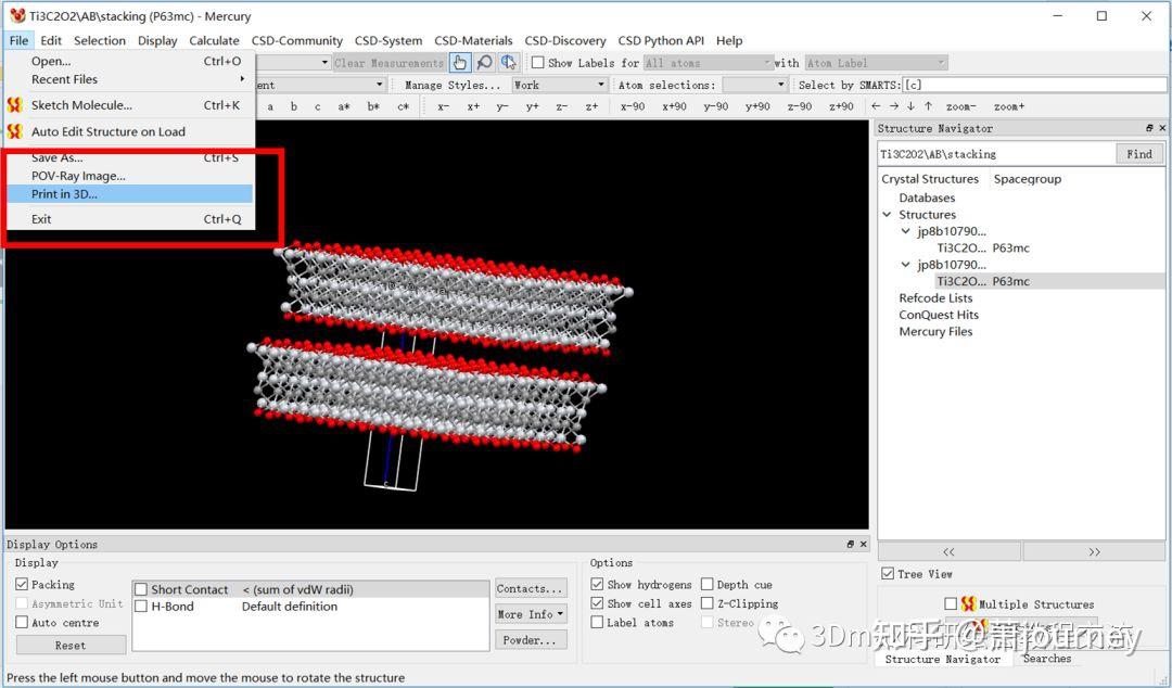 全网最全！观察晶体结构软件Mercury安装教程（附安装包），以及使用教程！ - 知乎