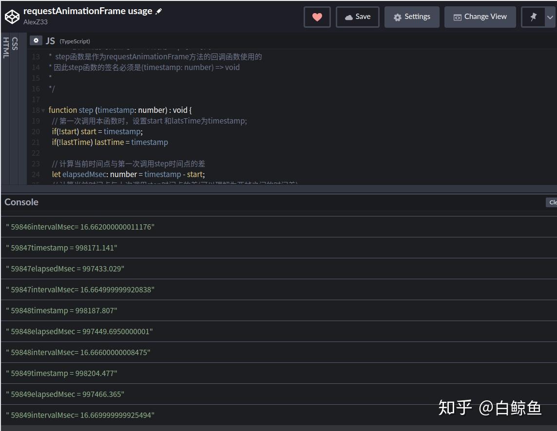 【前端动画】requestAnimationFrame方法与动画 - 知乎