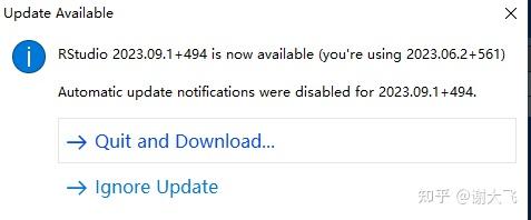 R和Rstudio版本更新 - 知乎