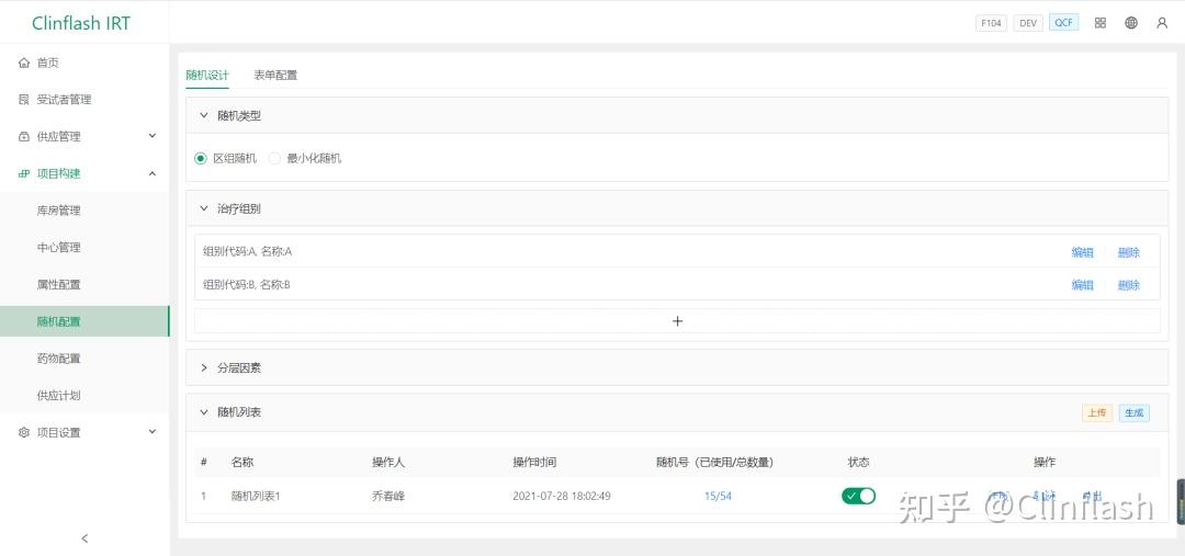 从技术角度解读Clinflash IRT 2.0 - 知乎