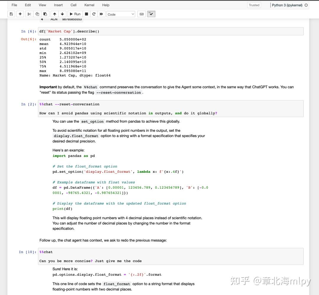 在Jupyter Notebook，沉浸式体验ChatGPT - 知乎