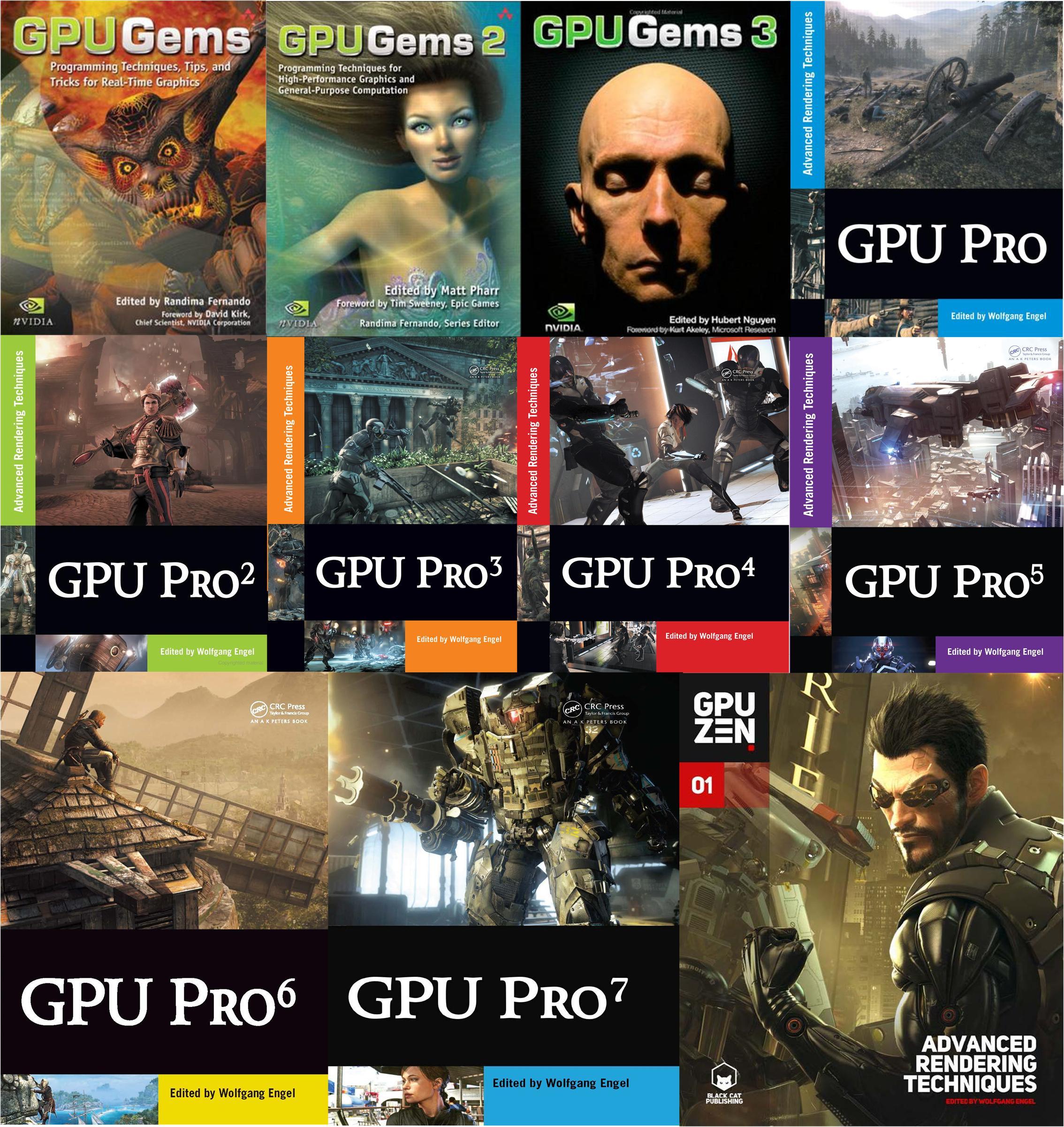 【GPU精粹与Shader编程】(一) 开篇 & 全系列11本书核心知识点总览 - 知乎